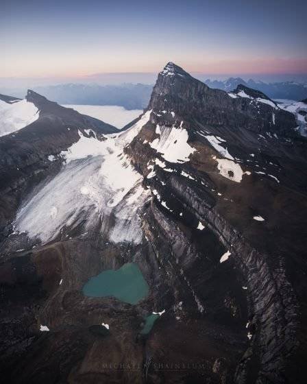 Canada Aerial Photography - Canadian Rockies From Above